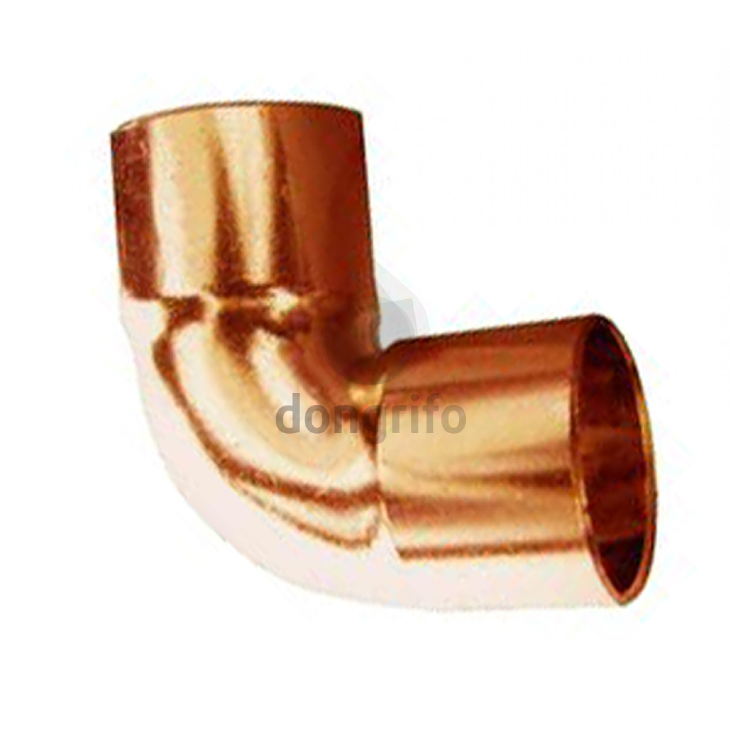 codo de cobre hembra-hembra a 90º para soldar