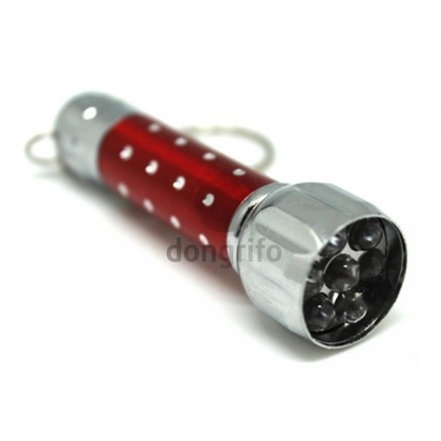 linterna 7 led llavero