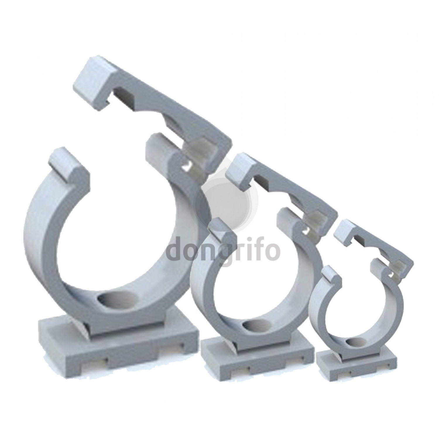 abrazadera de pvc cierre - clossing clamp