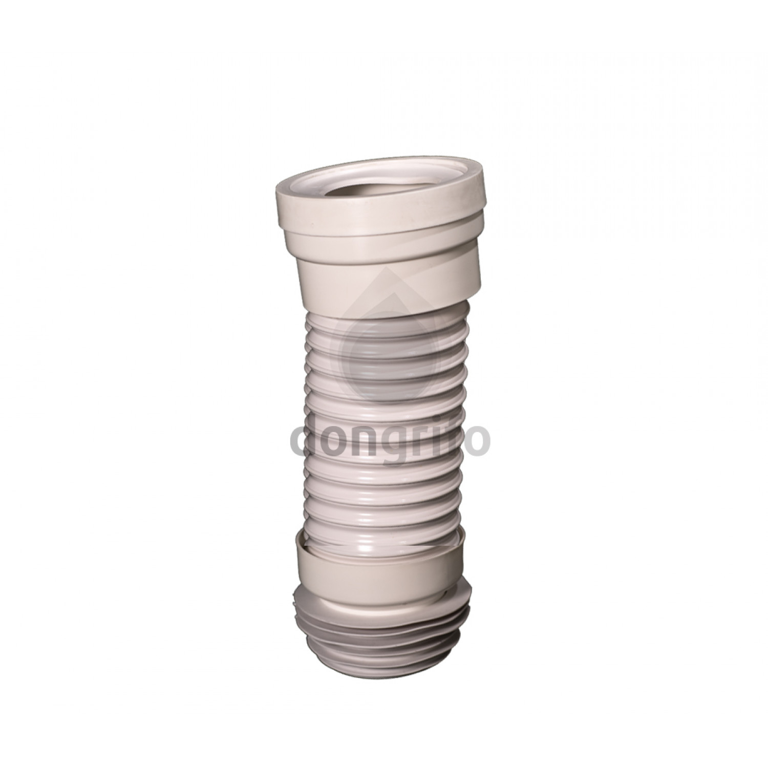MANGUITO FLEXIBLE INODORO RECTO LARGO 90mm LONGITUD 41 CM