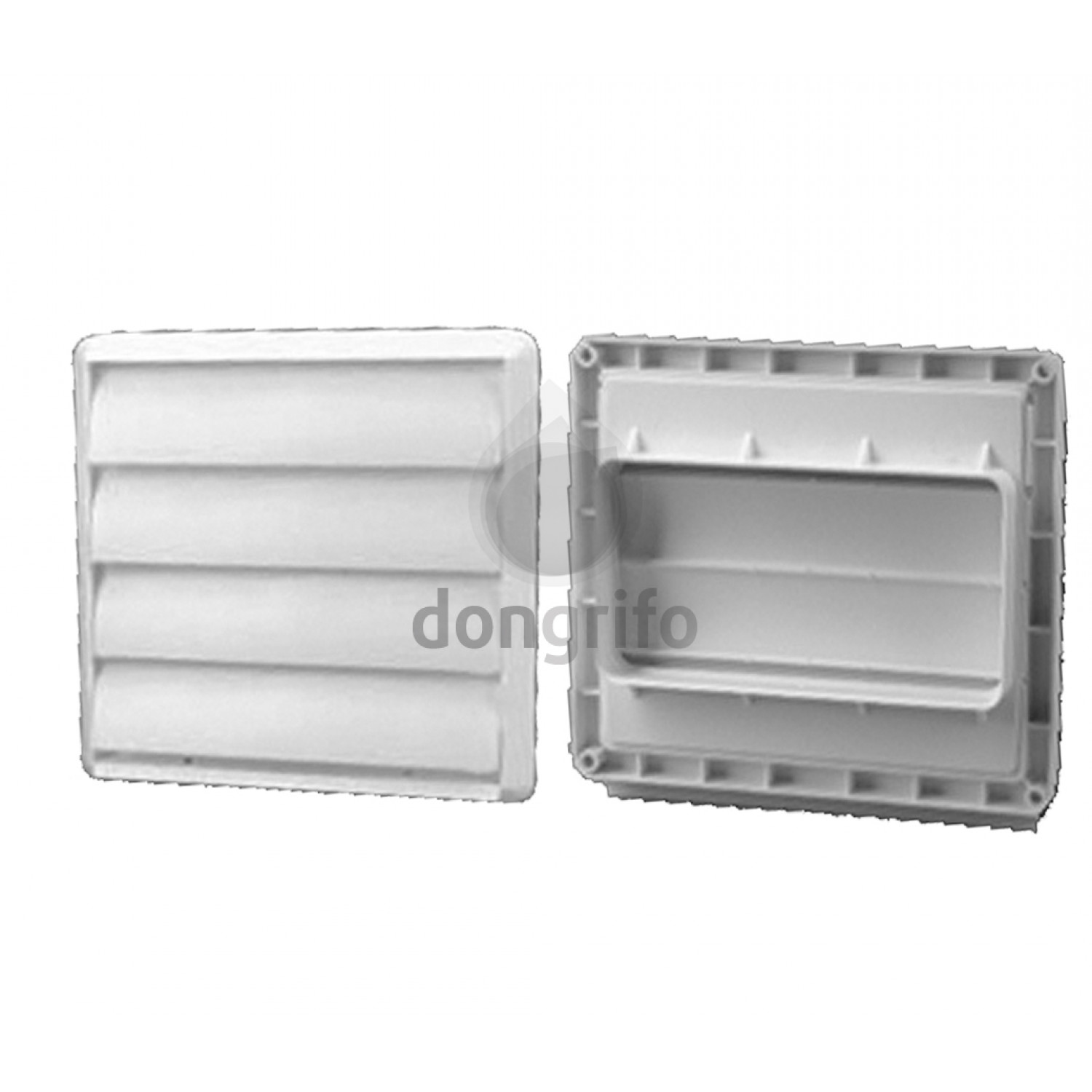 Rejilla de pvc blanco redondo de extraccion de humos de cocina